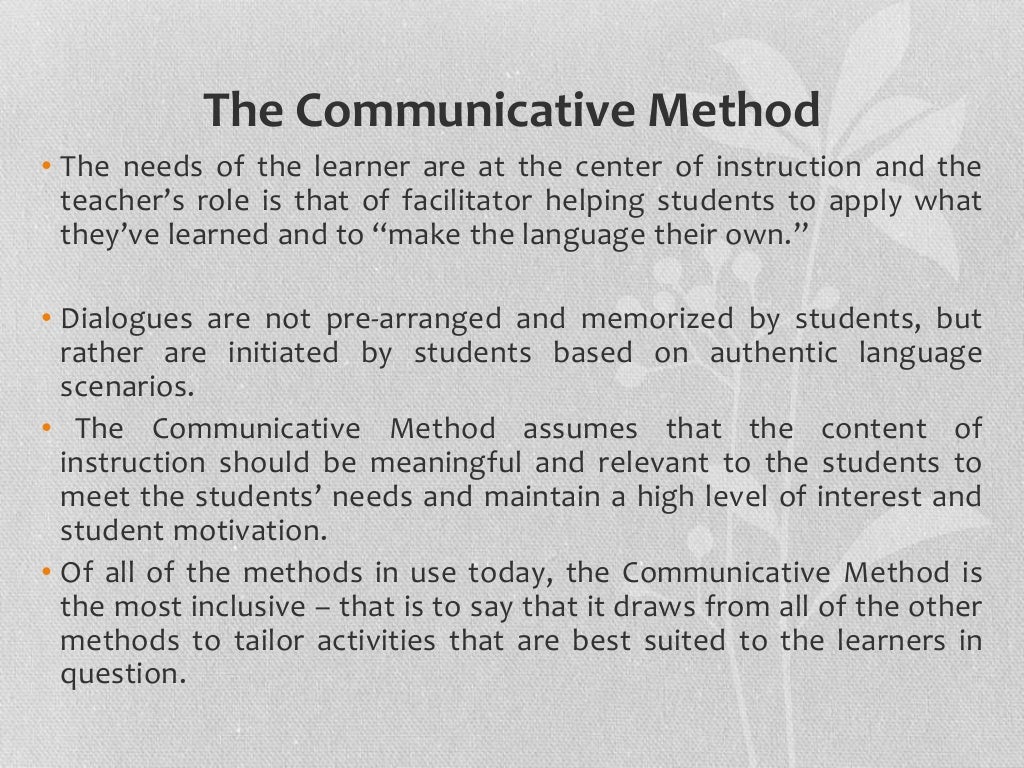 Teaching Methods teaching-methods