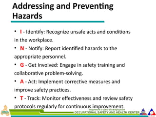INGAT (Unsafe act and unsafe condition for TAV).pptx