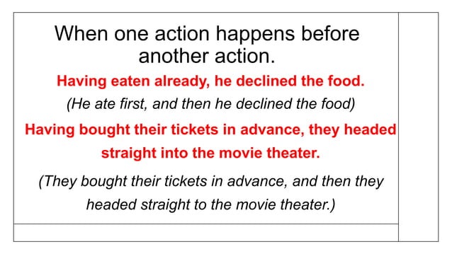GRAMMAR ing clauses Adverb clauses for advanced students | PPT