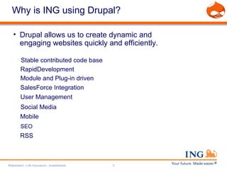 ING Drupal story-camp | PPT