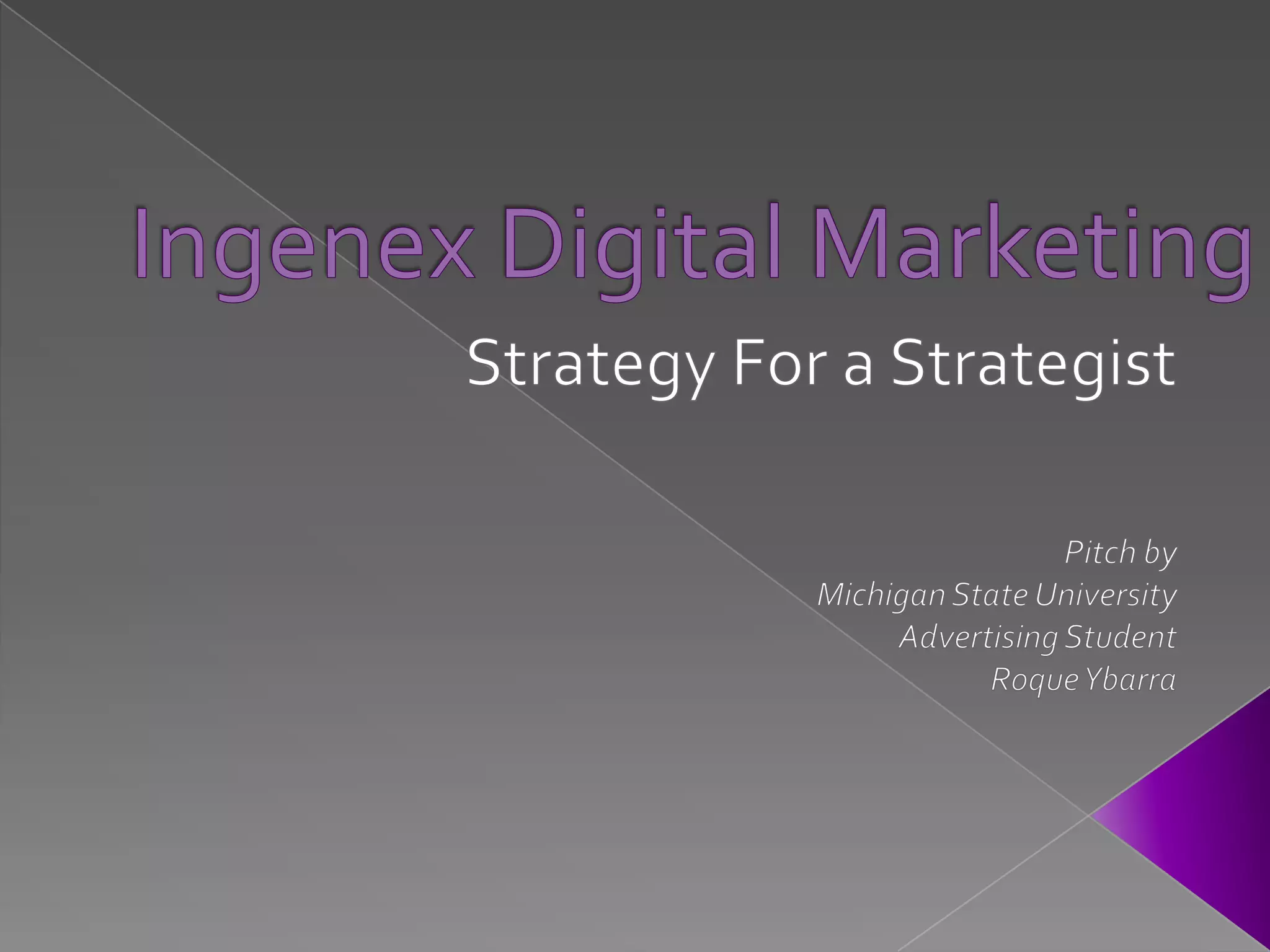 Ingenex digital marketing | PPT