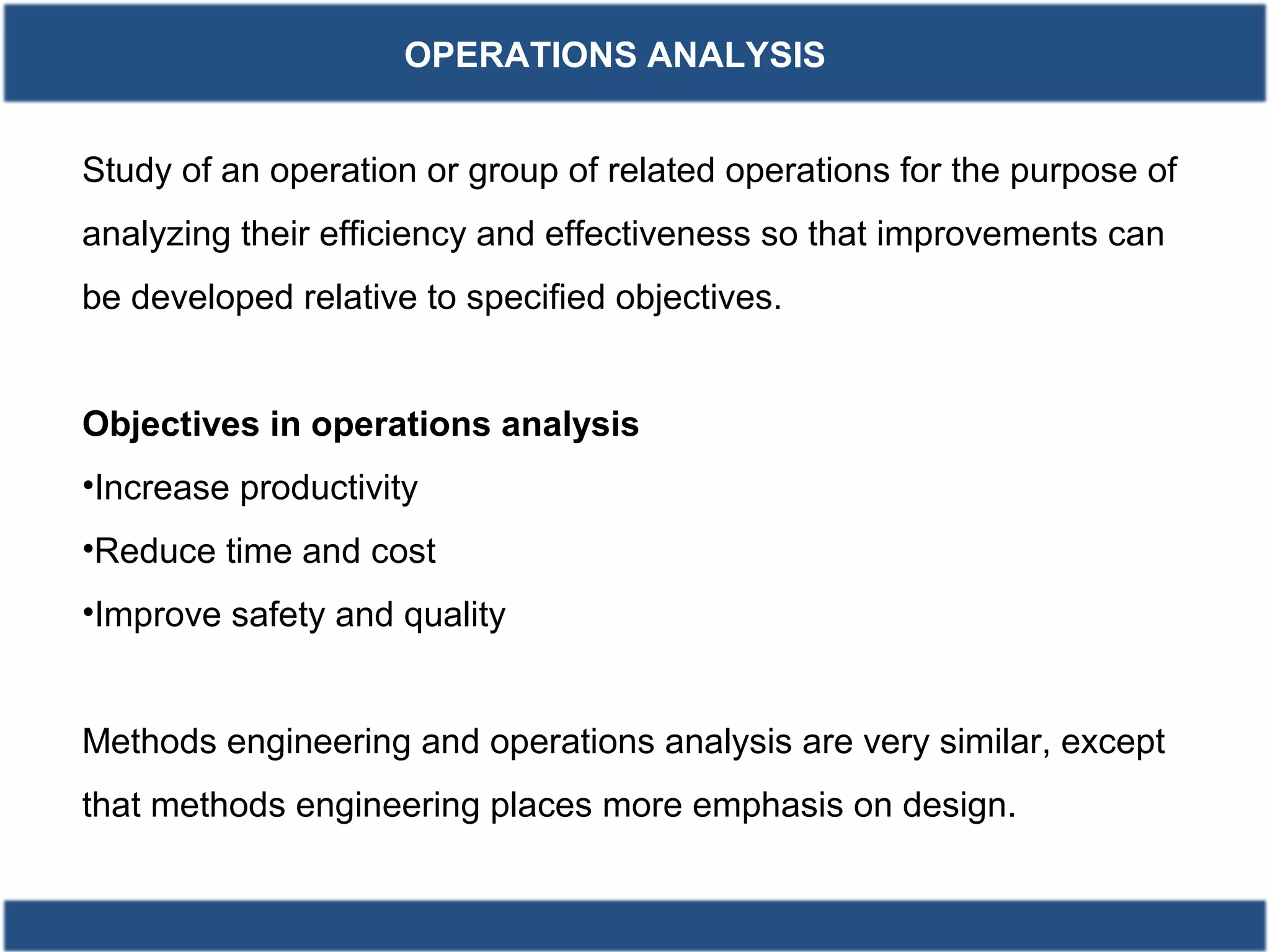 Methods Engineering | PPT
