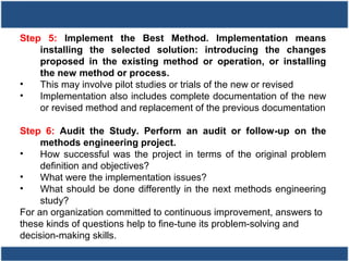 Methods Engineering | PPT