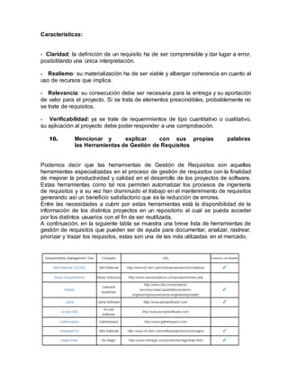Ingenieria de requisitos | DOCX