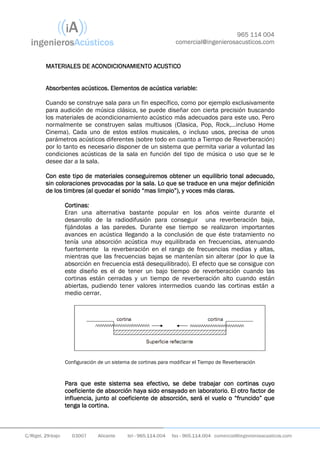 Manual sobre acústica en salas | PDF