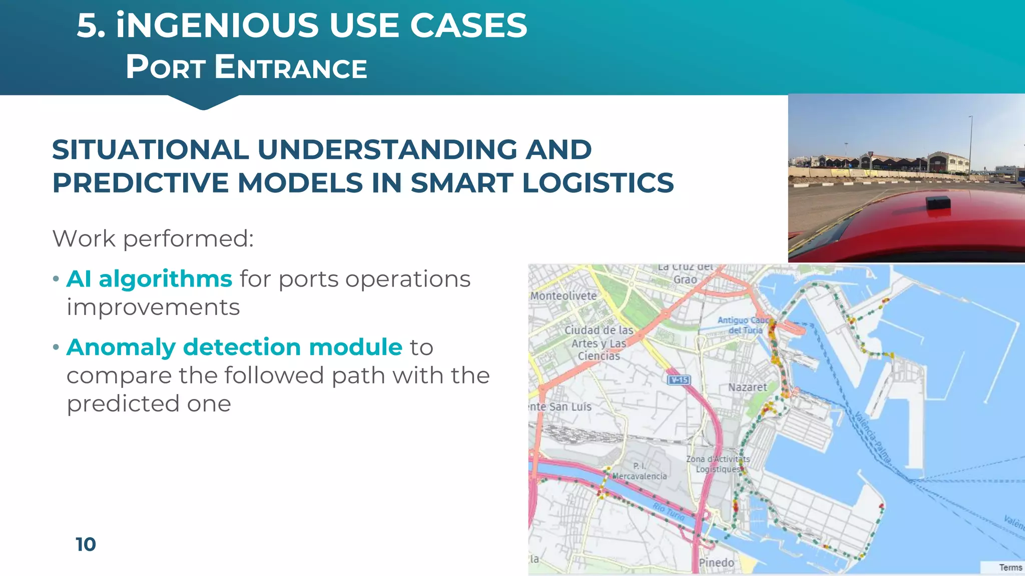 iNGENIOUS: manufacturing and port logistics use cases | PPT