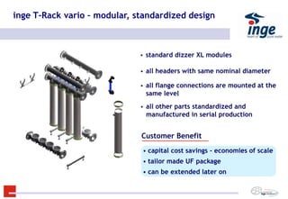 ultrafiltration specialist inge watertechnologies AG at IFAT 2010 | PDF