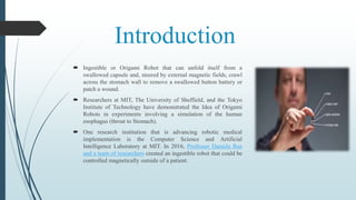 Ingestible Robots | PPTX