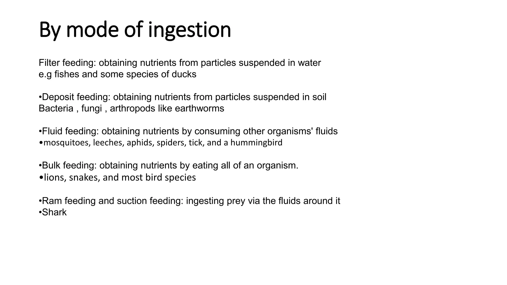Ingestive behavior | PPT