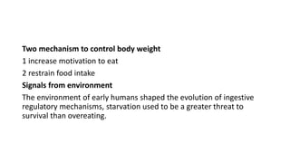 Ingestive behavior | PPT