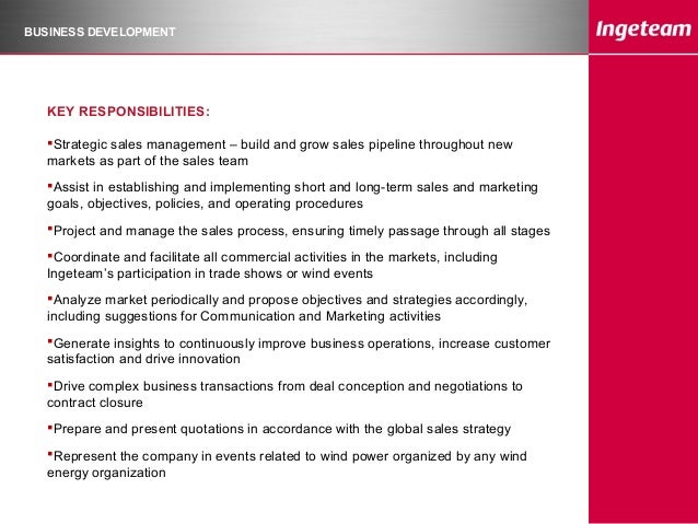 Ingeteam Wind Energy - Business Development