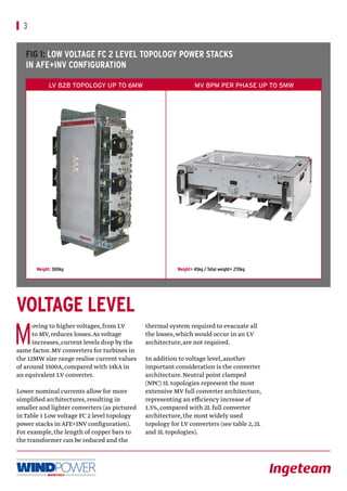 The merits and advantages of Ingeteam's third generation MV converters ...