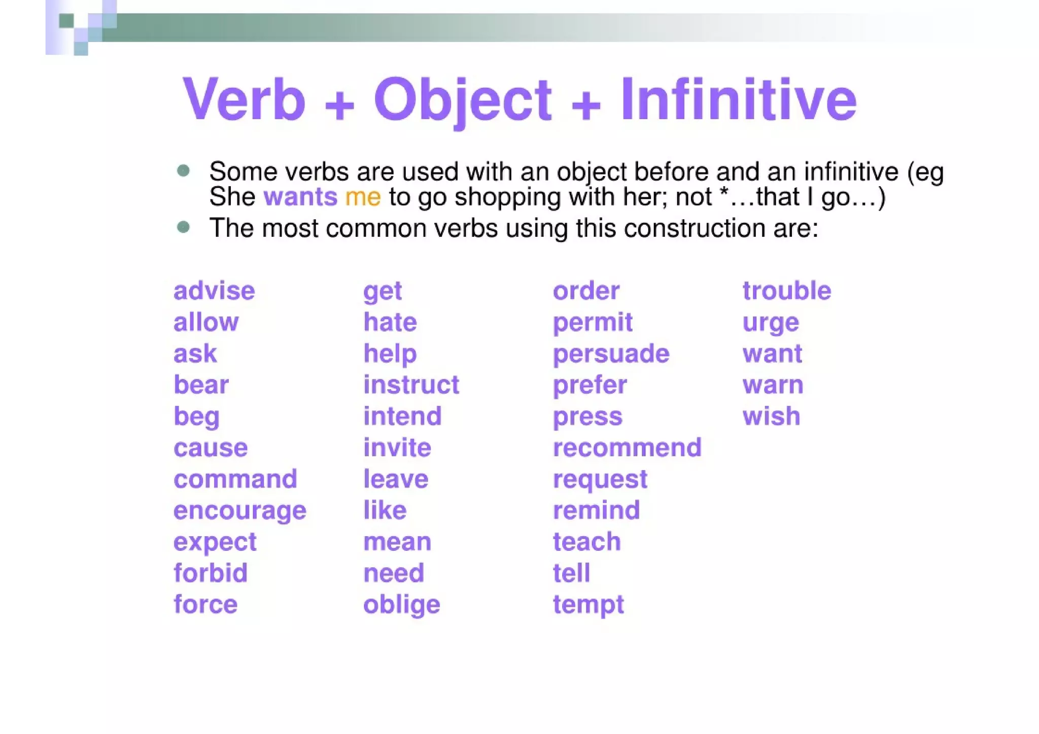 -Ing Form Or Infinitive | PDF