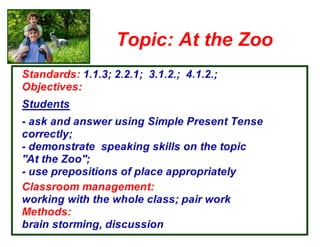 At the Zoo | PPT