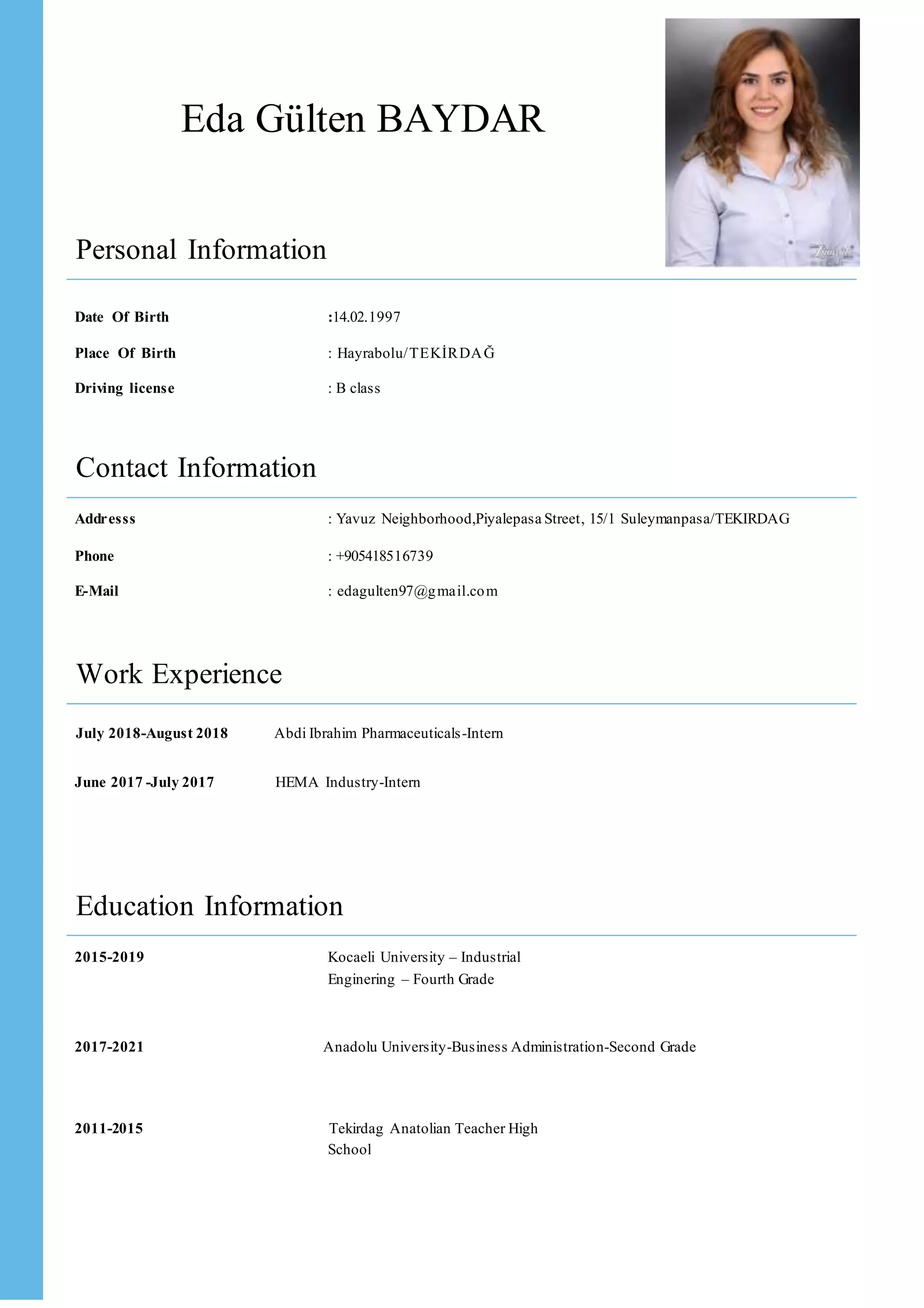 Cv | DOCX | Business | Business and Finance