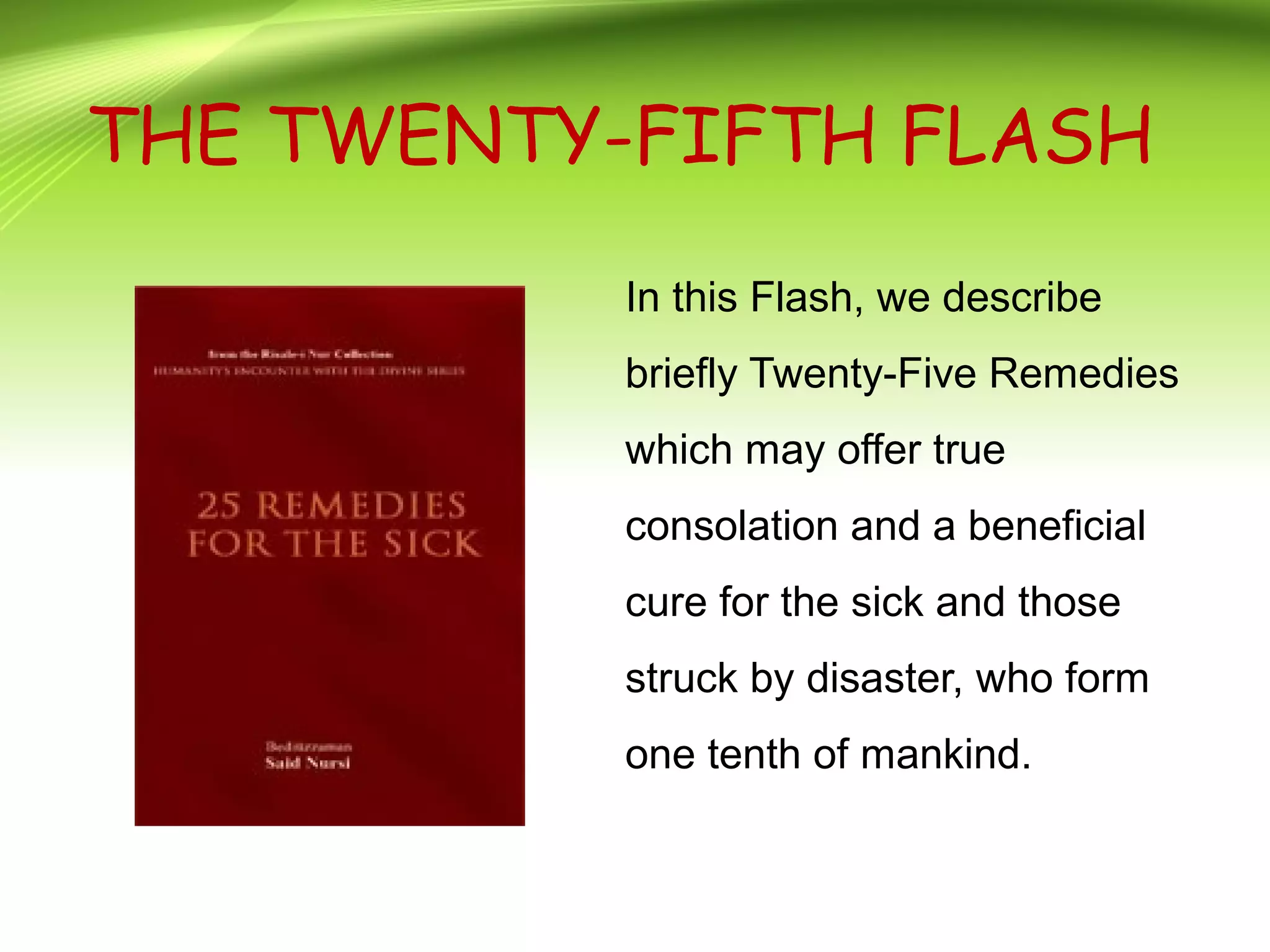 English The Messages for the Sick | PPT