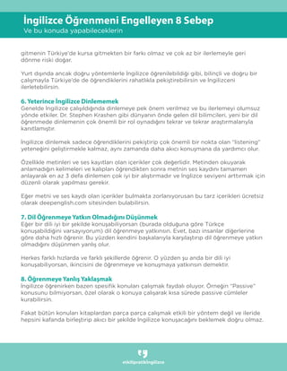 ingilizce+öğrenmeni+engelleyen+8+sebep | PDF