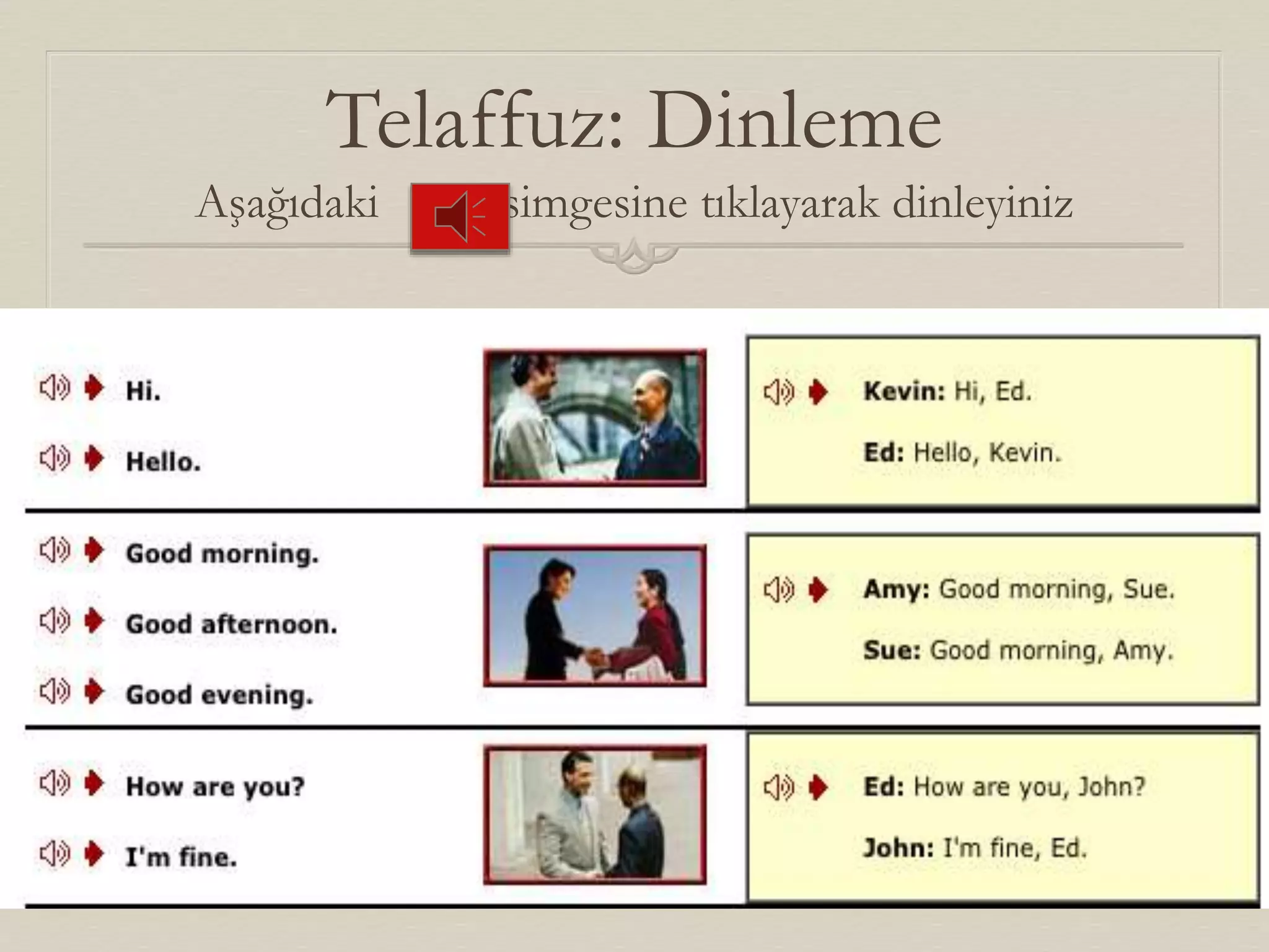 İngilizce unit1 ayse | PPTX