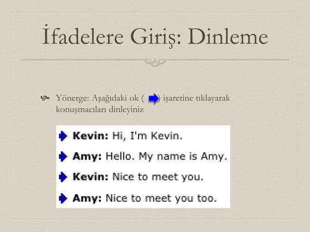 İngilizce unit1 ayse | PPTX