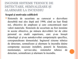 Inginer sisteme de securitate | PPT