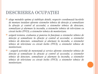 Inginer sisteme de securitate | PPT