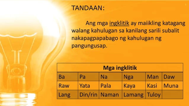 Ingklitik | PPTX