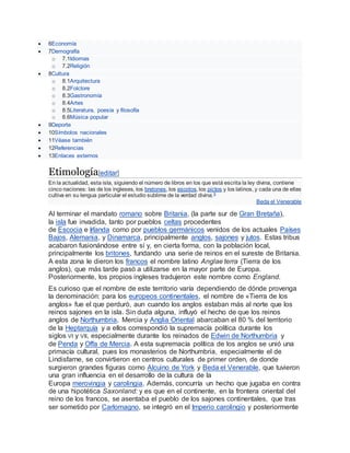 Inglaterra | DOCX
