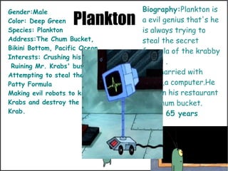 Bob sponge | ODP