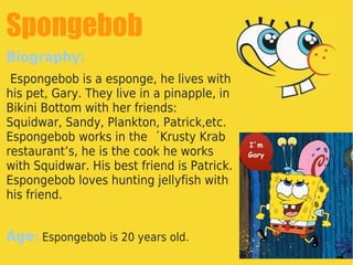 Bob sponge | ODP