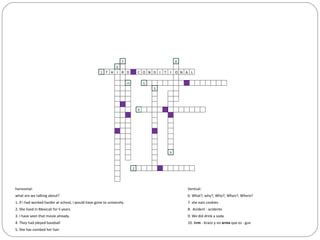 English Class - puzzle By Laura Esqueda 5 Ap | PPT | Education