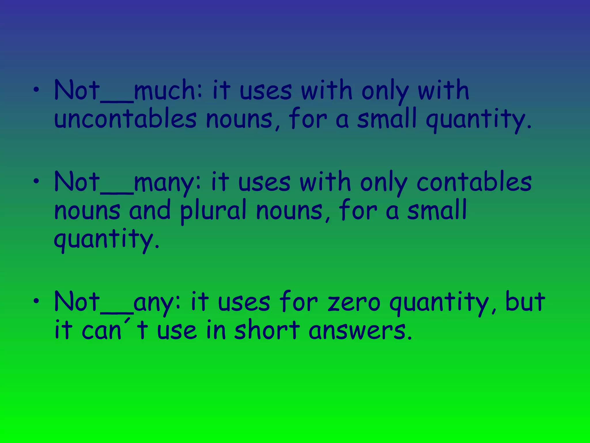 How Much.How Many.Quantifiers | PPT