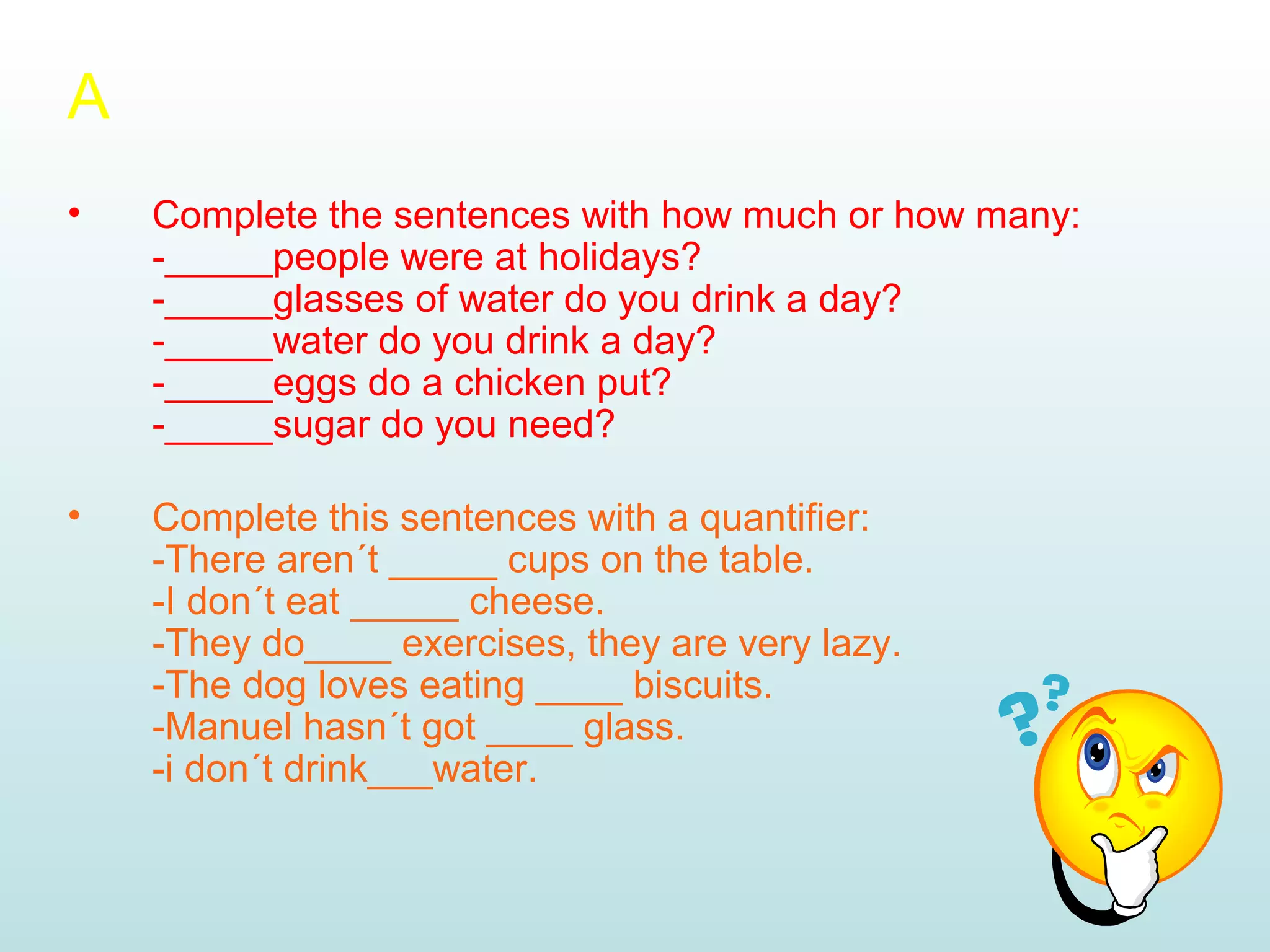 How Much.How Many.Quantifiers | PPT