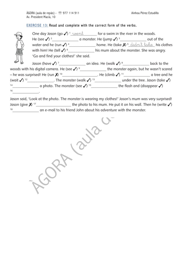 Inglés - UNIT 3 (Life was different) | PDF