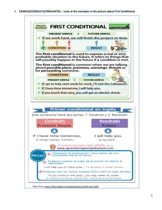 FIRST CONDITIONAL | PDF