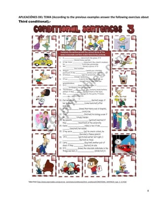 SECOND AND THIRD CONDITIONAL | PDF