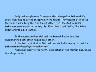 The Perfect Storm | PPT | Fishing Sports | Sports