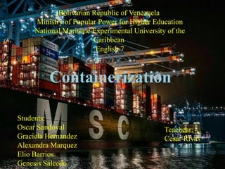 containerization | PPT