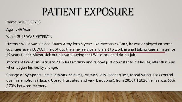 The GULF WAR ILLNESS | PPTX