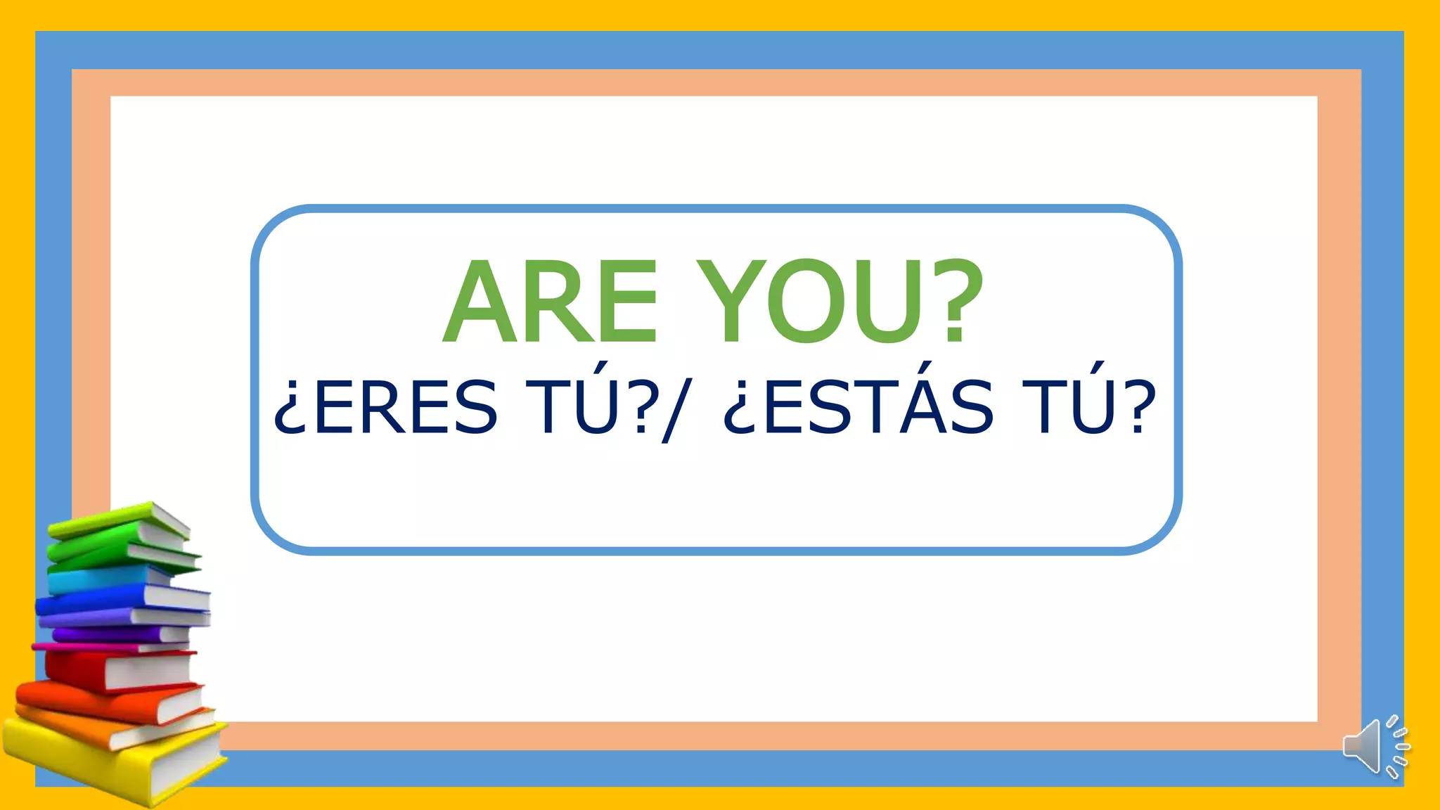 PRESENTE SIMPLE VERBO TO BE. | PPT