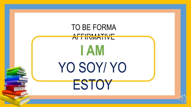 PRESENTE SIMPLE VERBO TO BE. | PPT