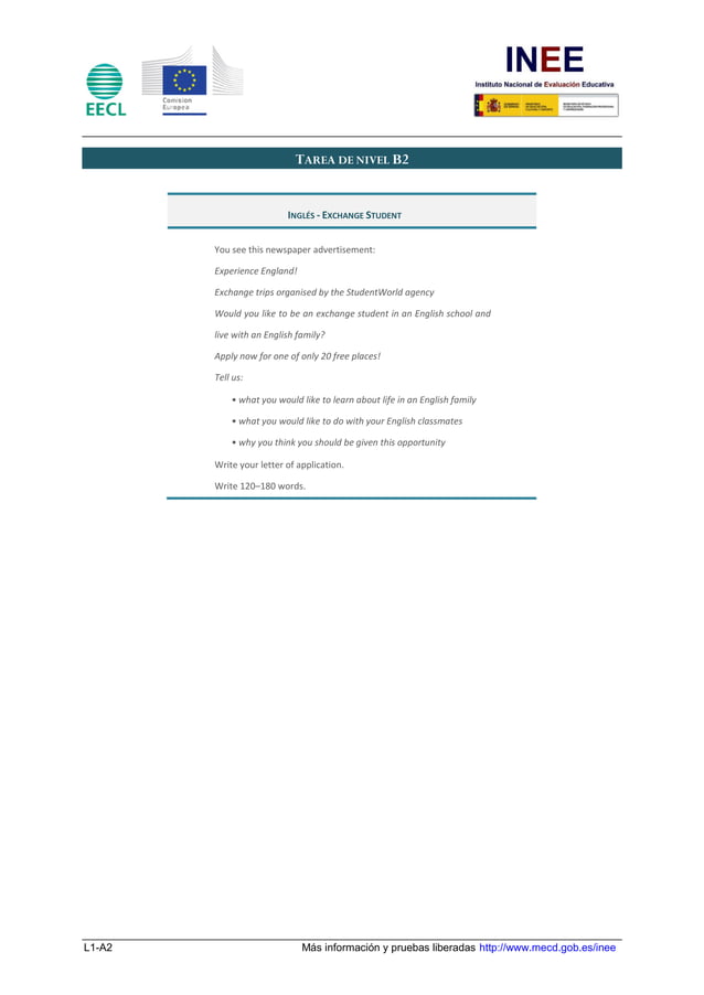 Exchange student: Estímulo EECL como recurso didáctico de Inglés | PDF