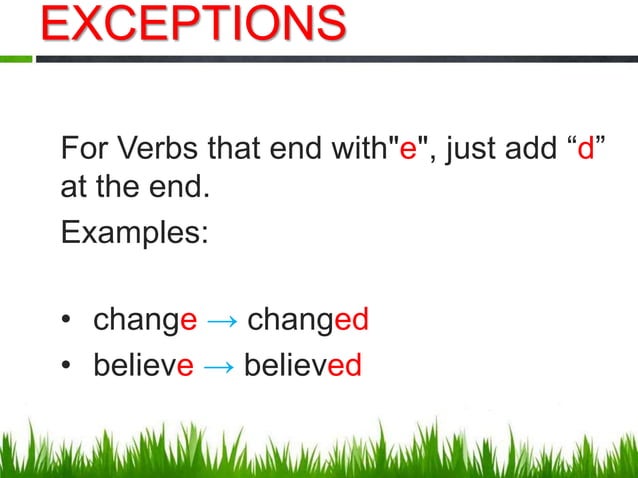 Simple Past-Pasado Simple | PPTX