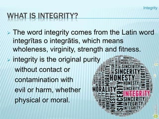 Integridad | PPT