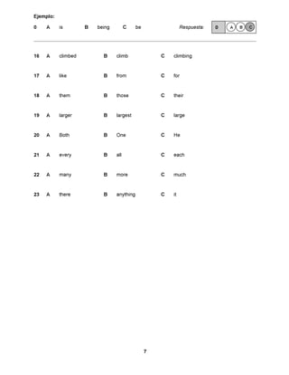 Ingles icfes 2007 | PDF