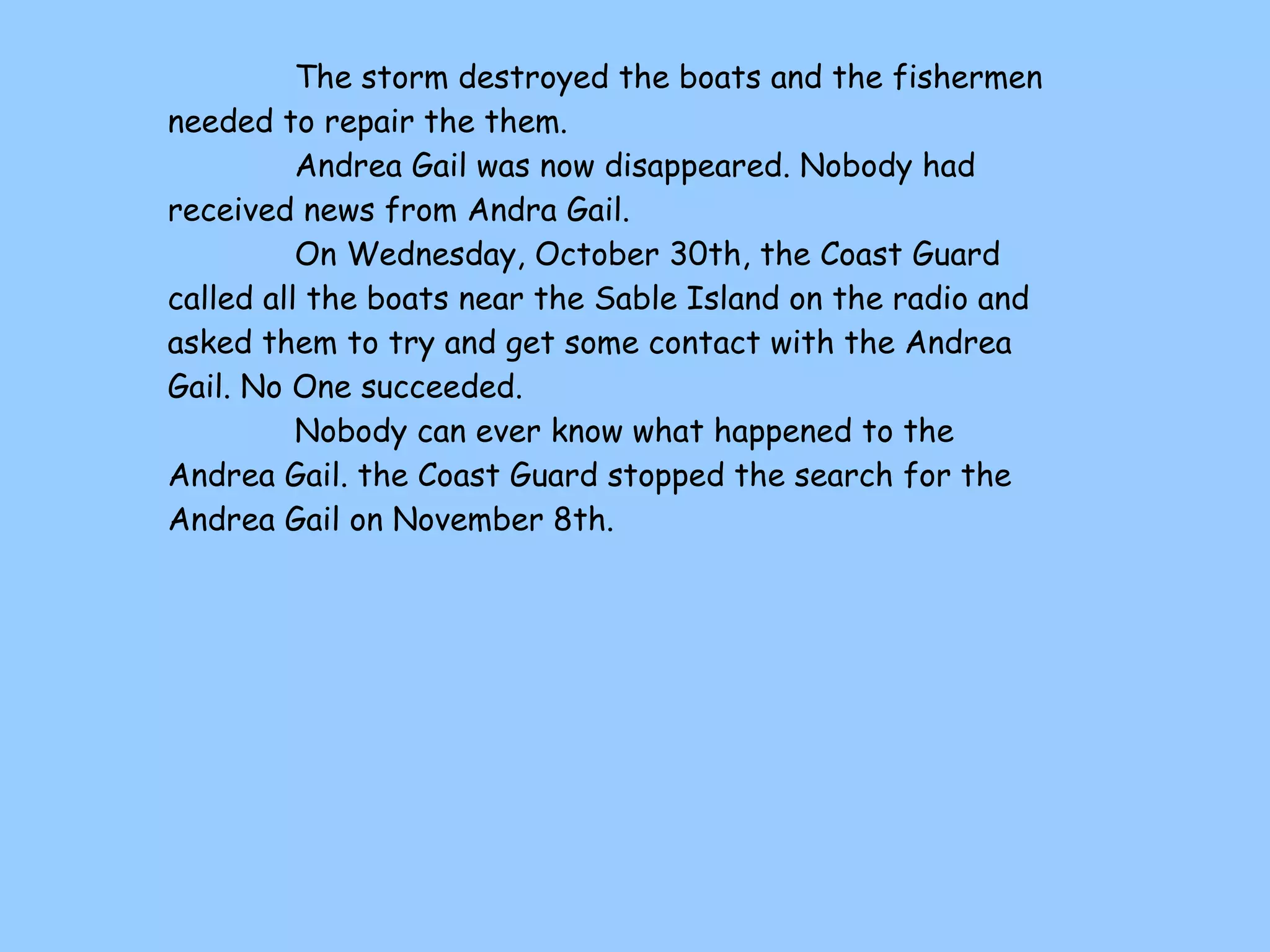 The Perfect Storm | PPT