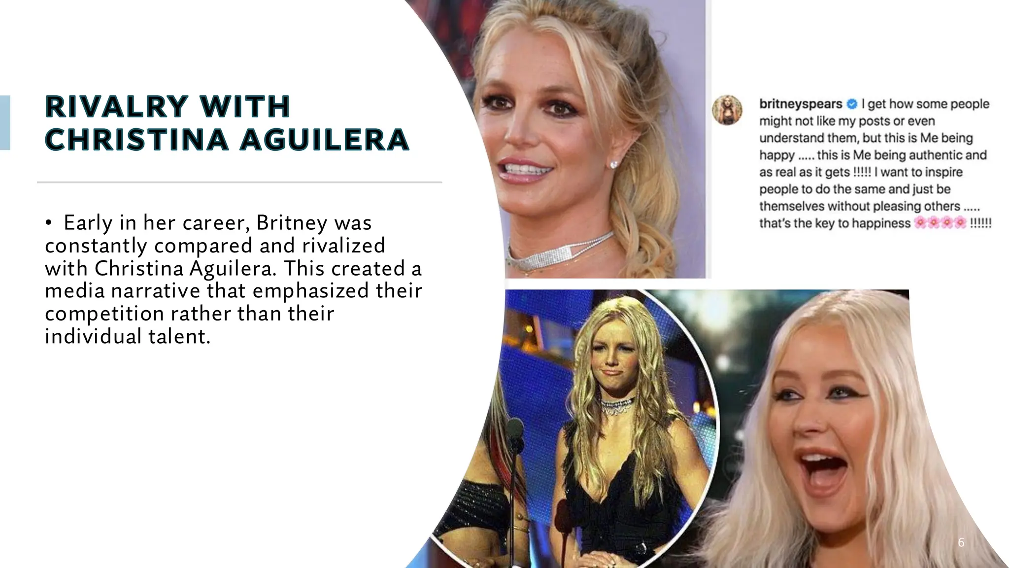 Presentacion de Britney Spears en la que se habla de su vida | PPT