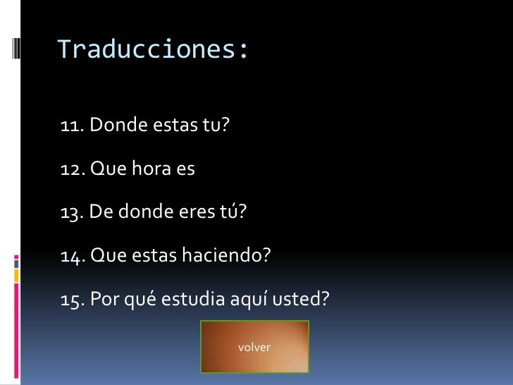 En Ingles Como Estas Tu - Sitios Online Para Adultos En Paraguay