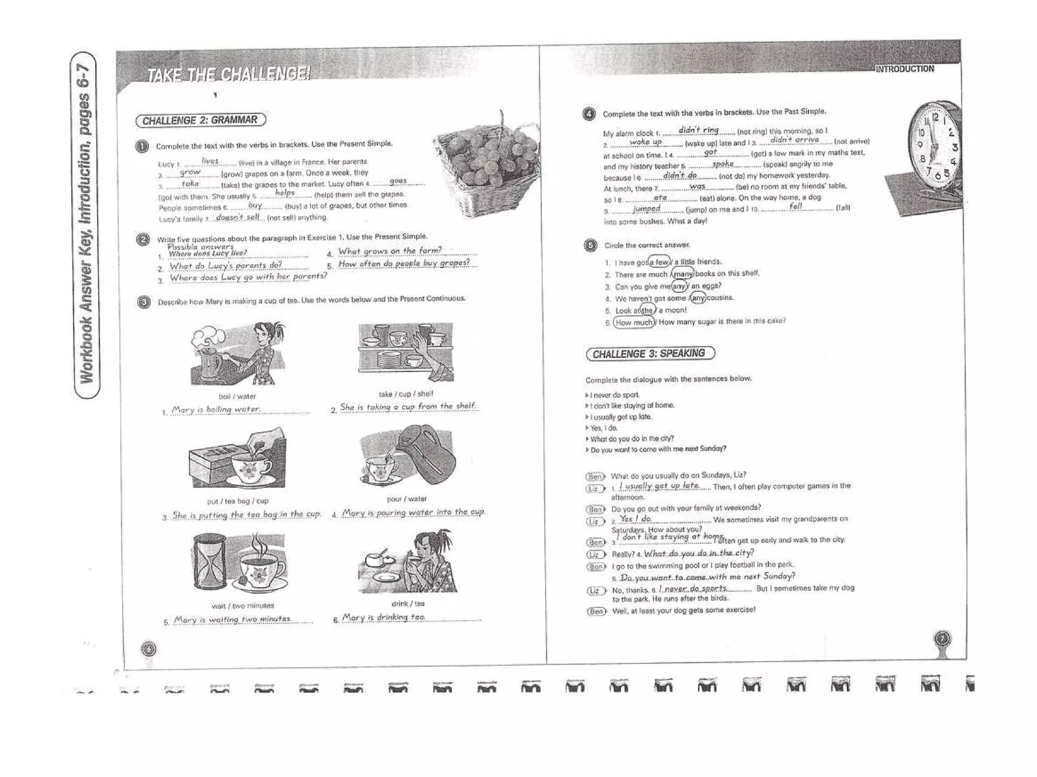 Ingles, Workbook | PPT