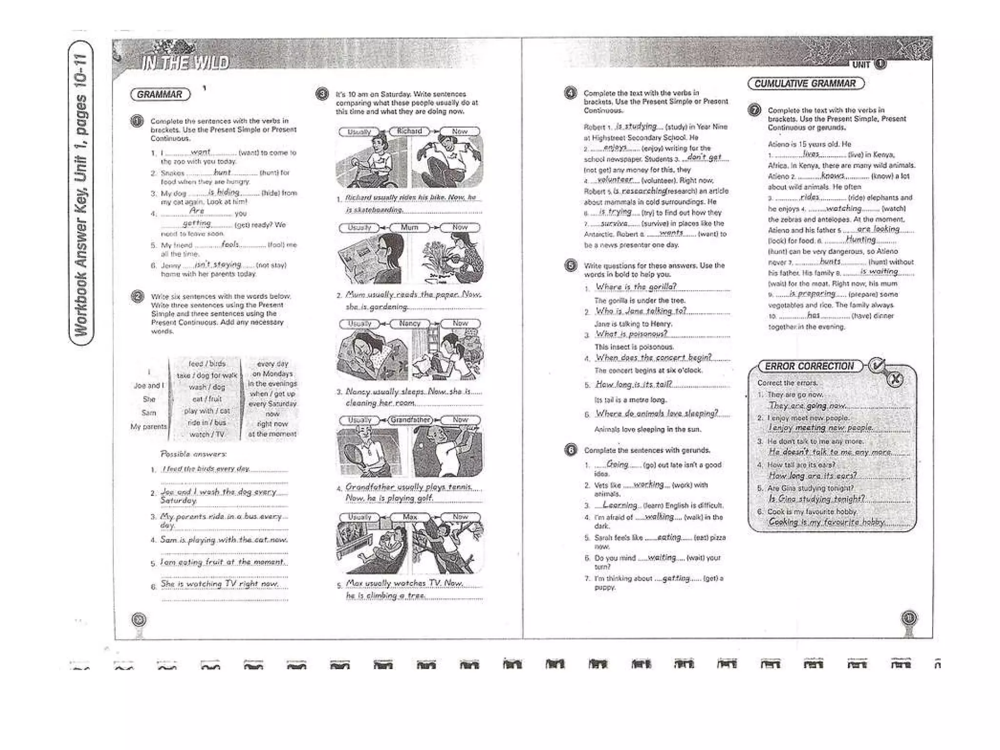Ingles, Workbook | PPT