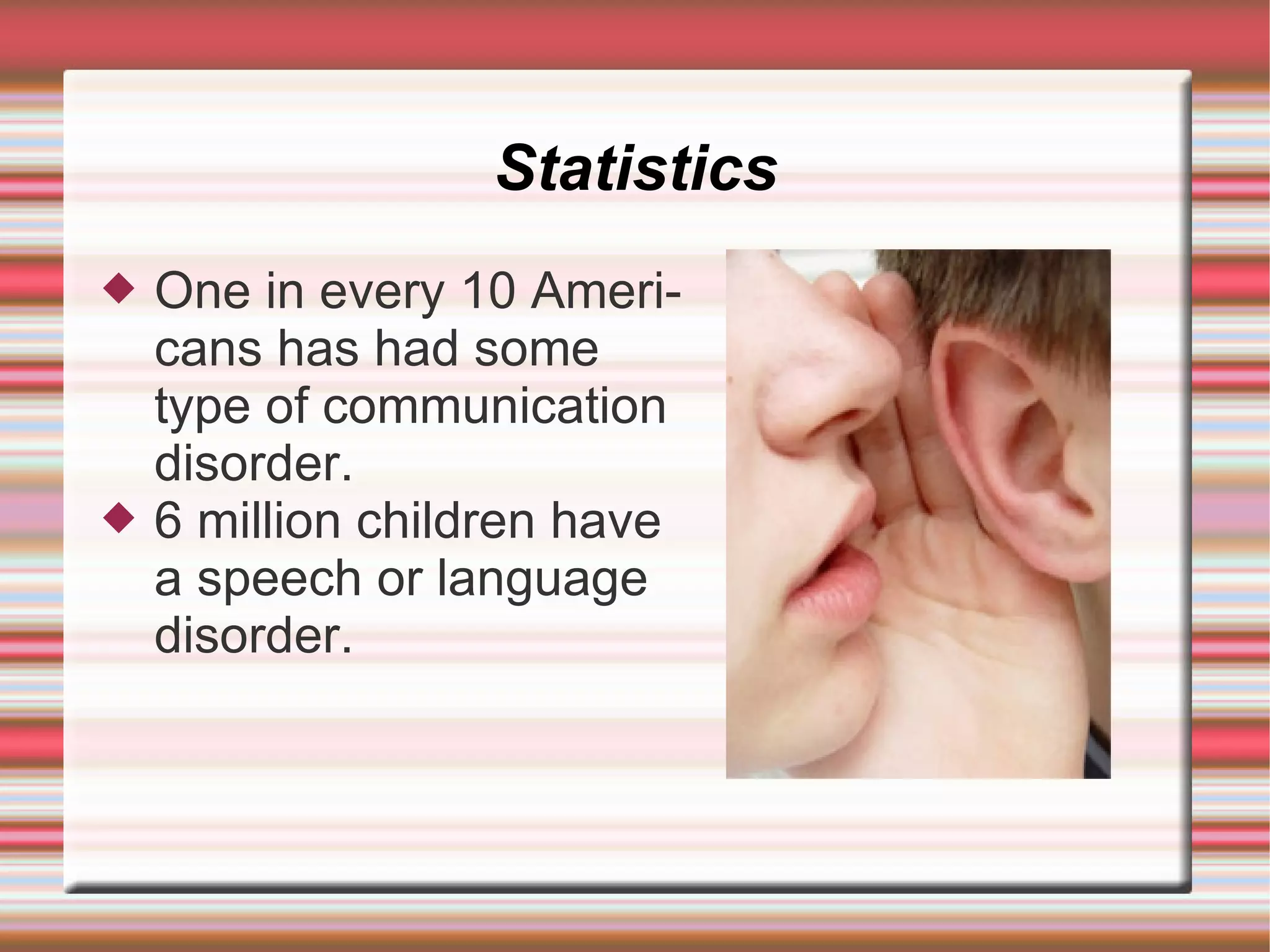 communication disorders | ODP